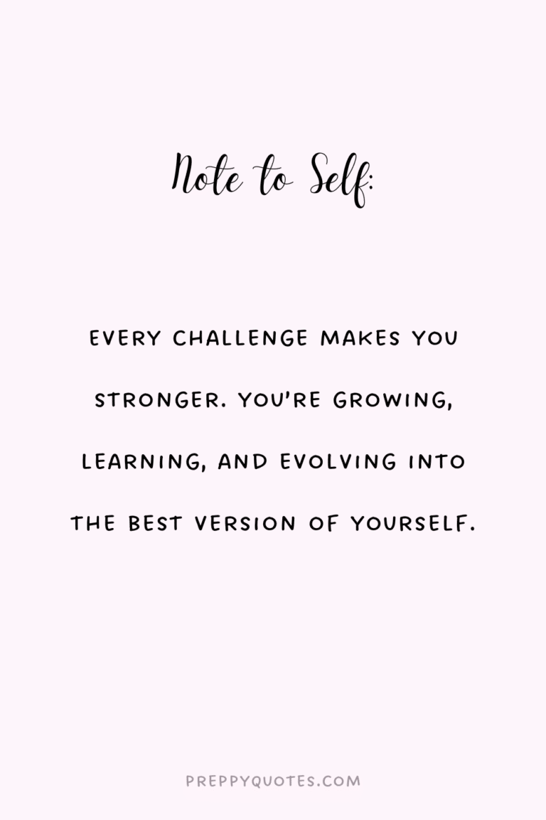 Positive Note to Self Quotes: Messages for Encouragement