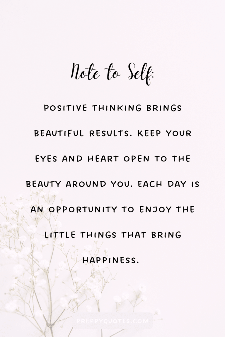 Positive Note to Self Quotes: Messages for Encouragement