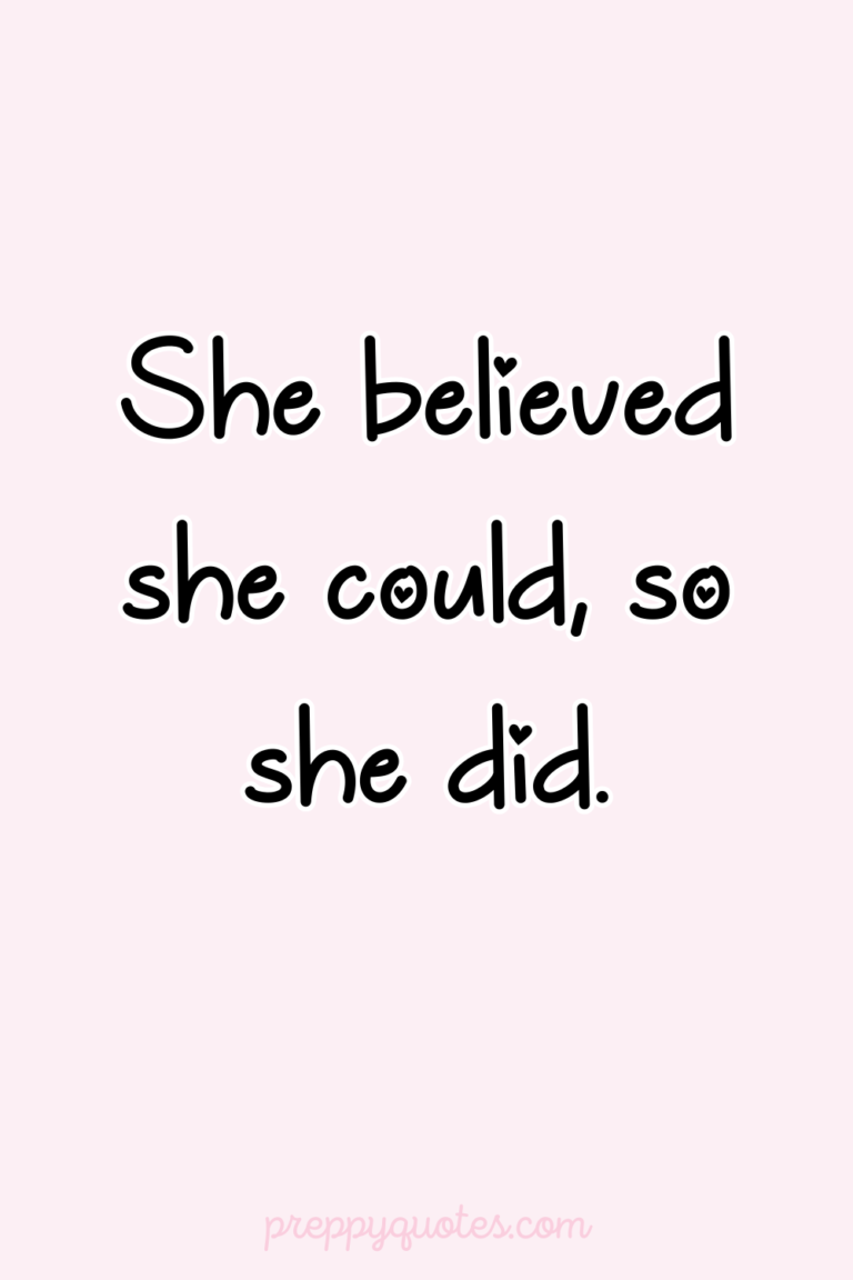 20 BEST Cute Girly Quotes & Captions