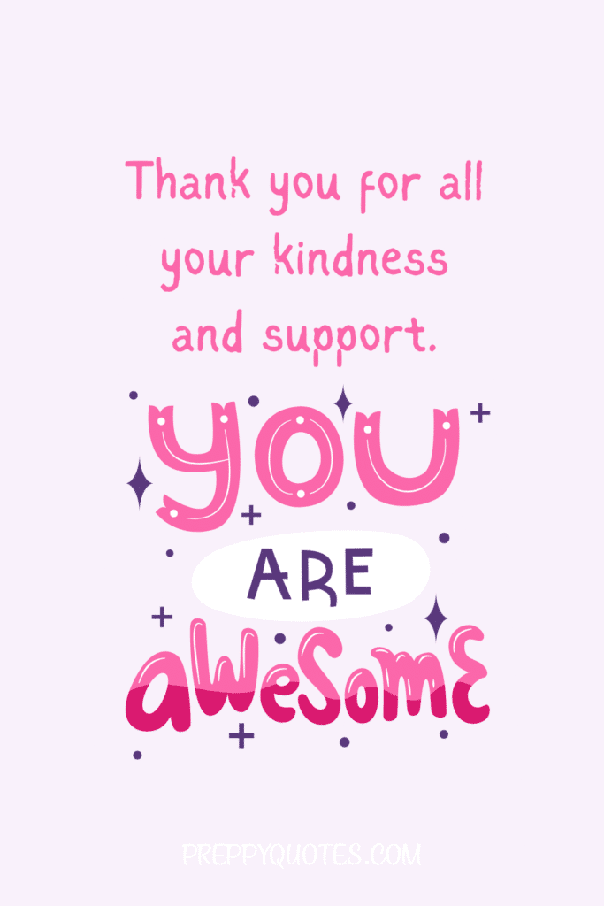 22 Cute Thank You Quotes For People You Love