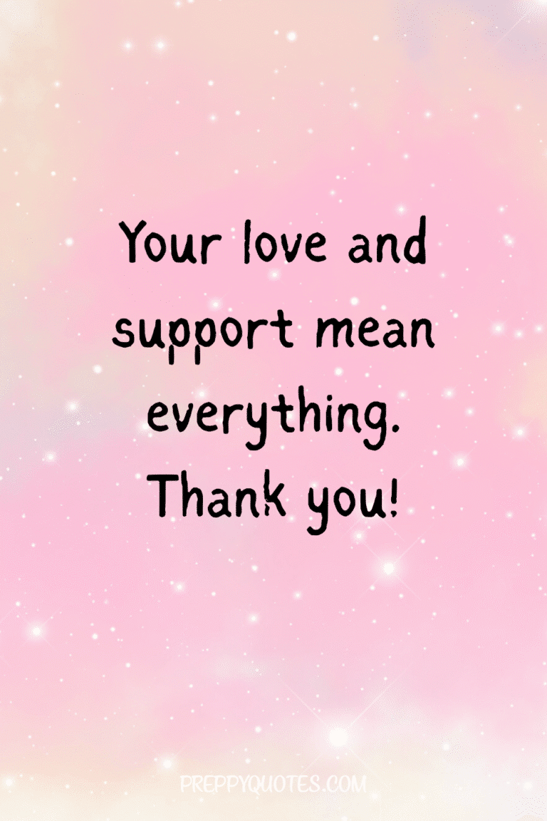 22 Cute Thank You Quotes For People You Love